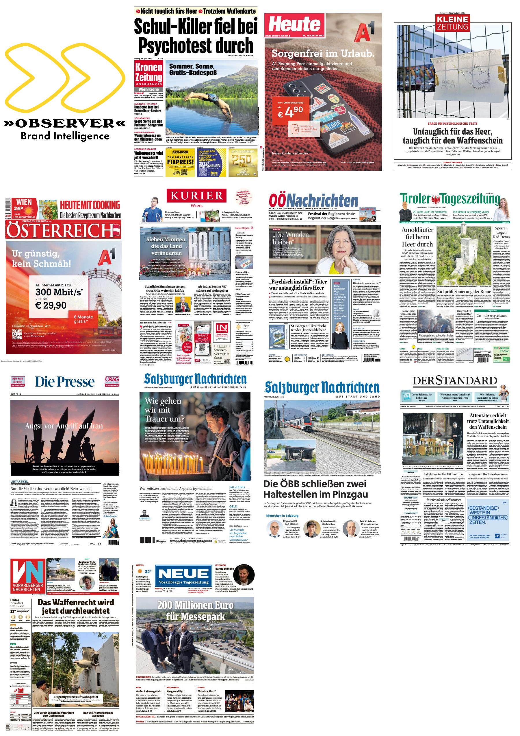 Observer Covergrid